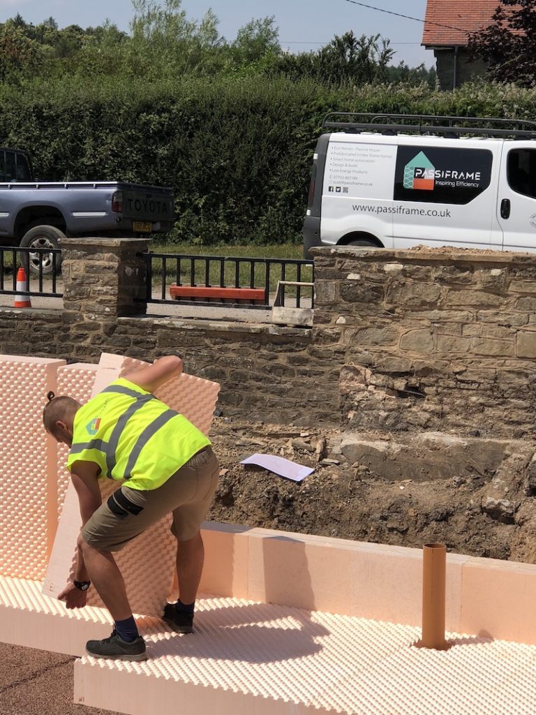 Insulated Raft Slab | Passiframe